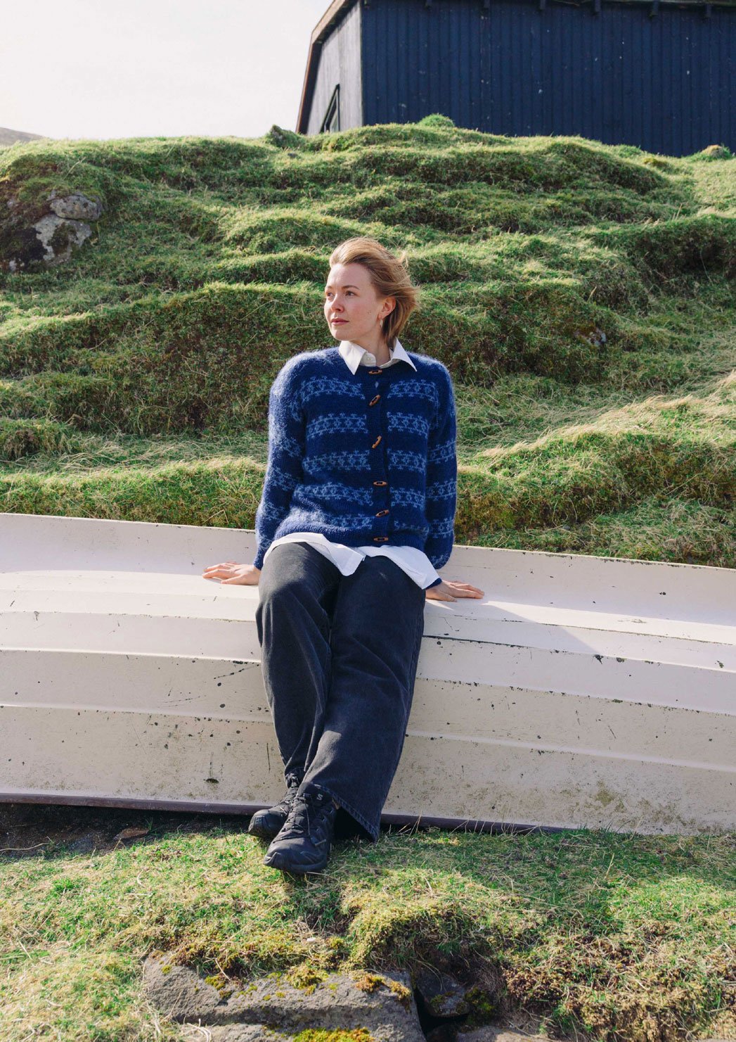 Model 2740 Alda Cardigan Str. (s-xl)